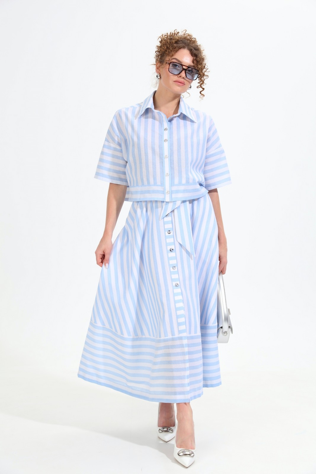 Костюм с юбкой н958-2 NikVa купить - 10% скидка | в наличии